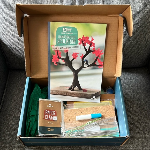 Kiwico | Toys | Kiwico Doodle Crate Handcrafted Sculpture | Poshmark